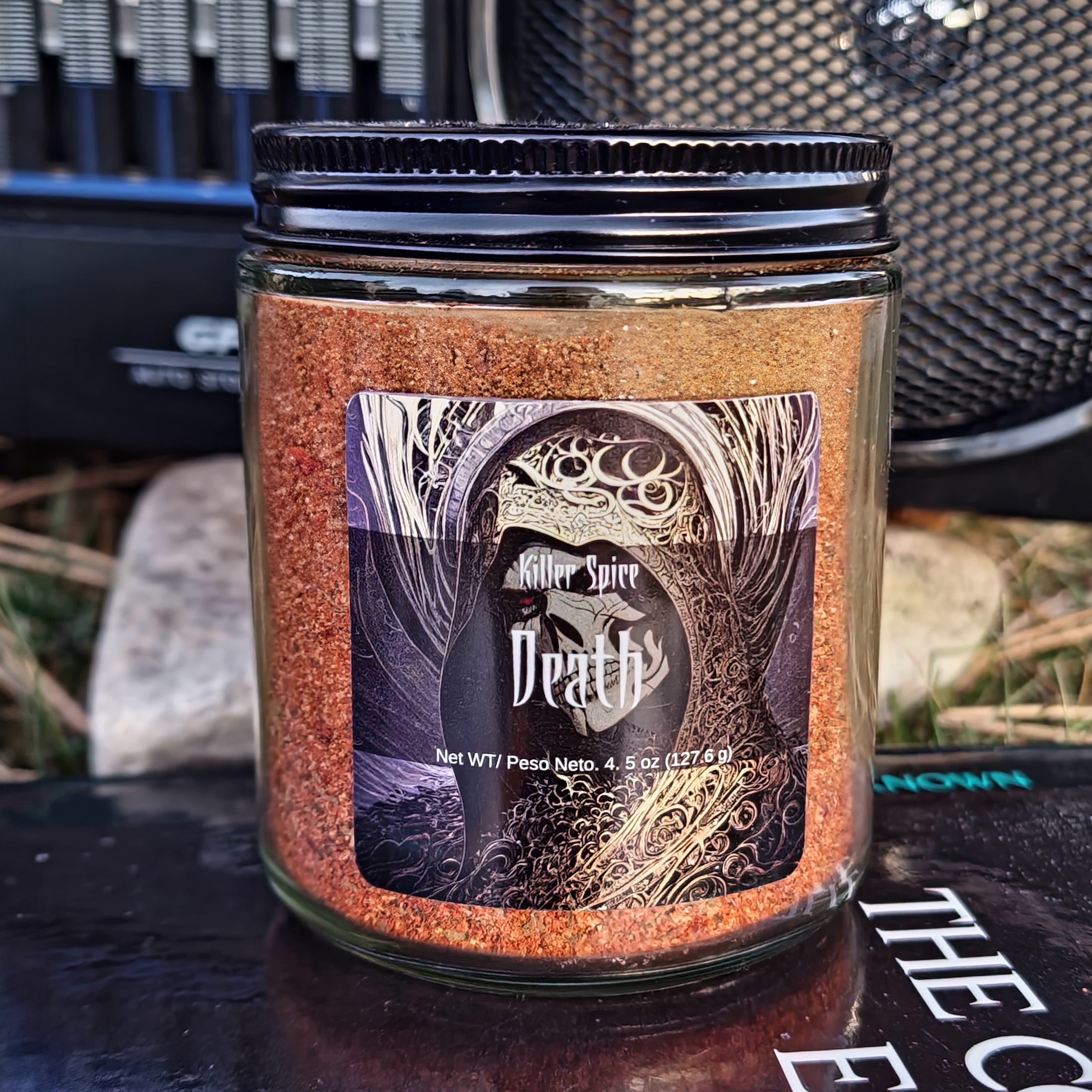 Death (Hot Sauce Infused, Habanero Garlic Spice) – Killerspice